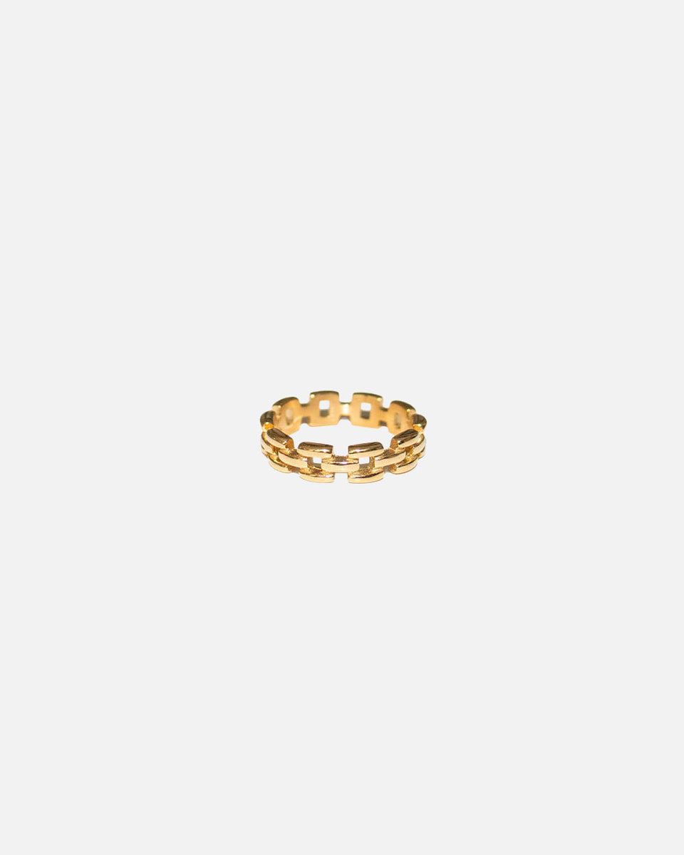 Ariana Rectangle Link Ring – Fifth and Ninth