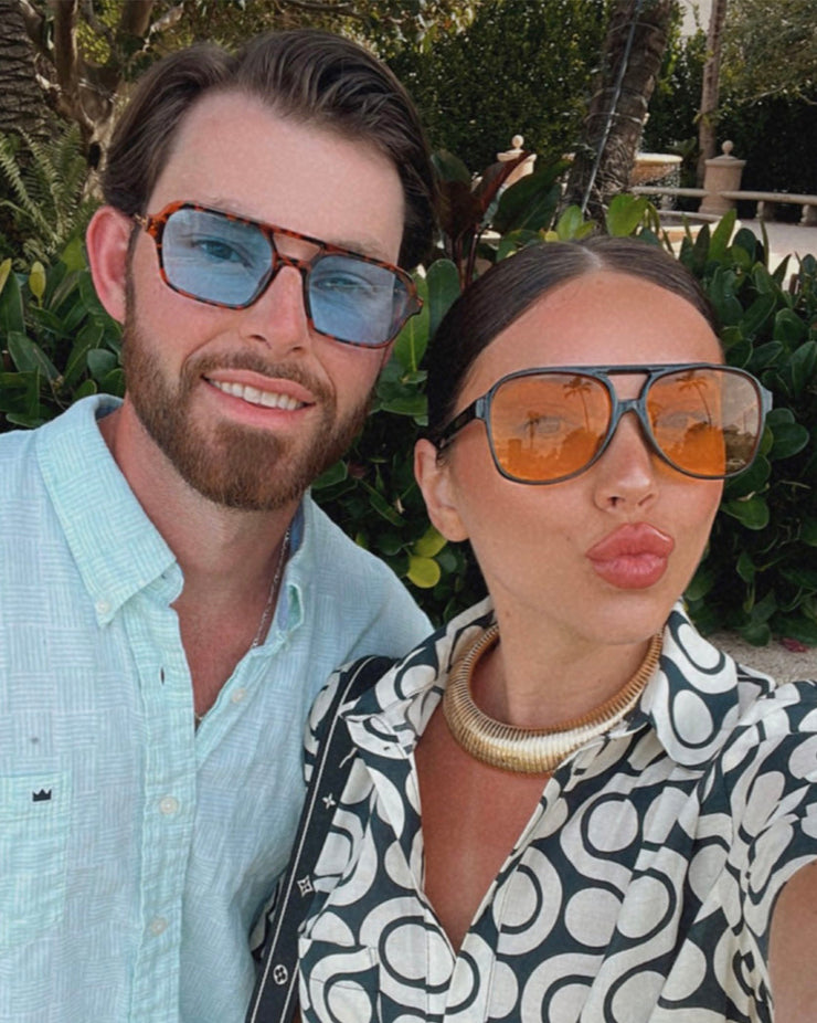 Jordan | Tortoise Shell Aviator Sunglasses | Fifth & Ninth – Fifth and ...