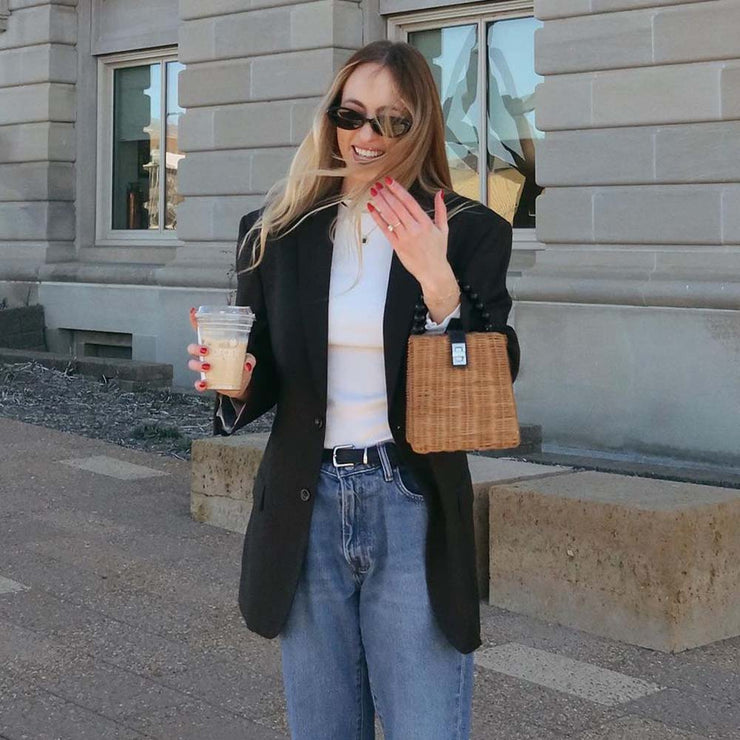 Taya | Wide Oval Polarized Sunglasses | Fifth & Ninth – Fifth and Ninth