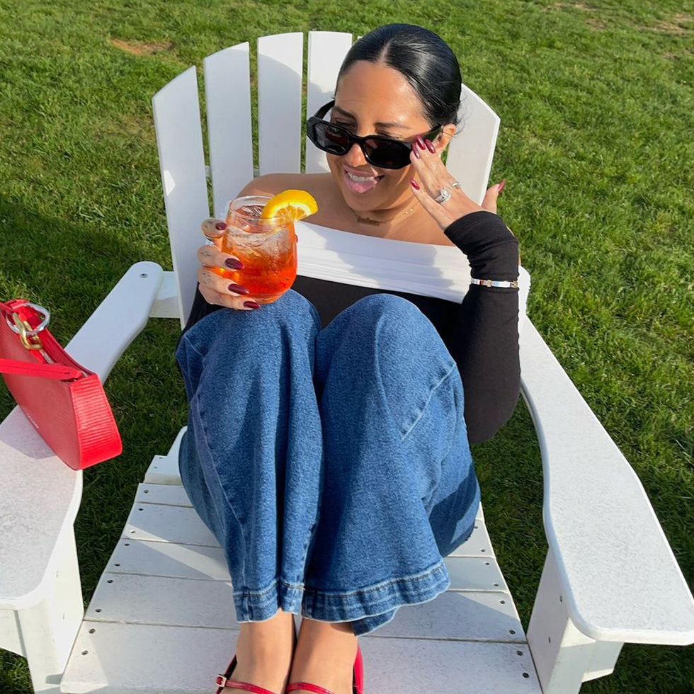 Rowe | Geometric Polarized Sunglasses | Fifth & Ninth – Fifth and Ninth