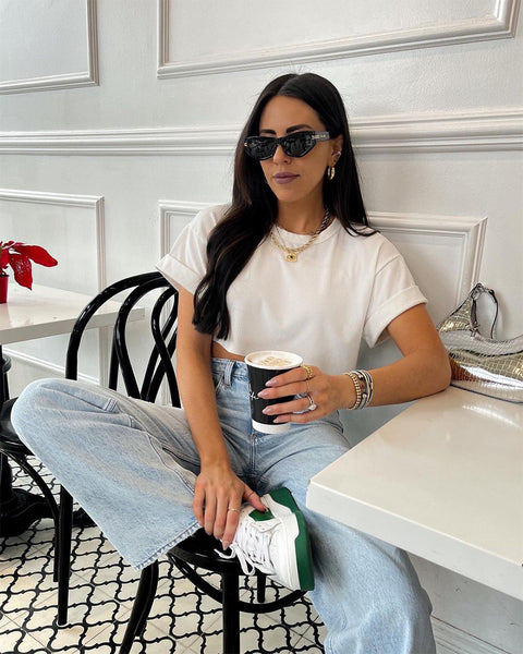 Wren | Geometric Polarized Sunglasses | Fifth & Ninth – Fifth and Ninth