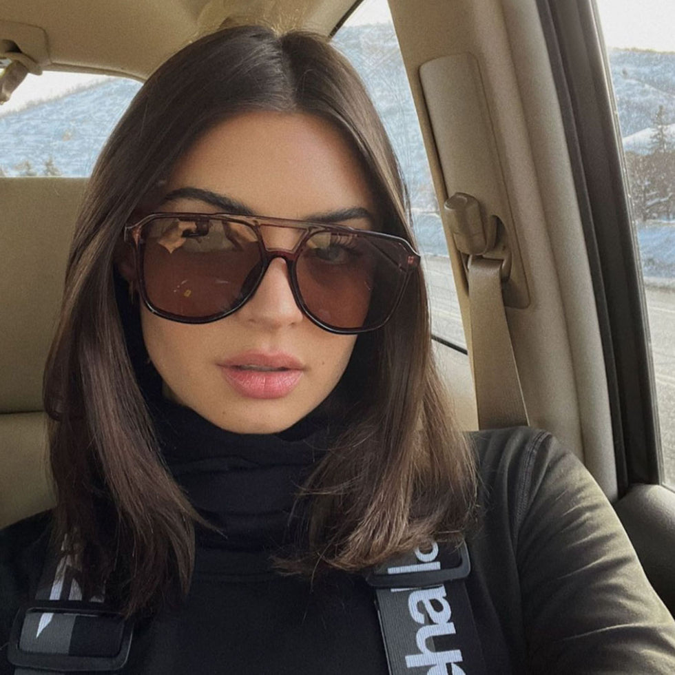 Lagos | Oversized Aviator Sunglasses | Fifth & Ninth – Fifth and Ninth